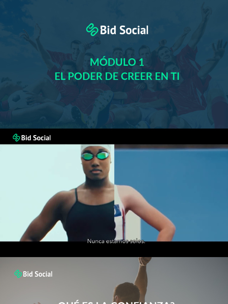 Módulo 1 El Poder de Creer en Ti | PDF