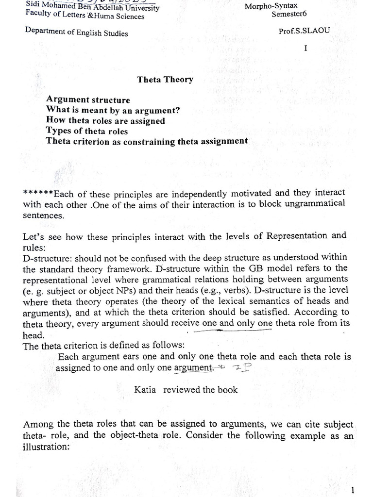 7 - Theta Theory | PDF