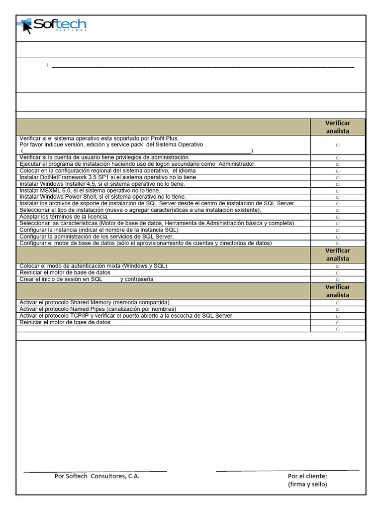 2.1 Check List de Instalación y Puesta en Marcha de SQL Server 2008R2 Express | PDF | Servidor ...