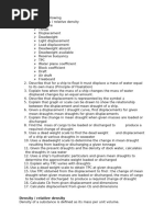 Free Surface Effect in Marine Stability | PDF | Buoyancy | Watercraft