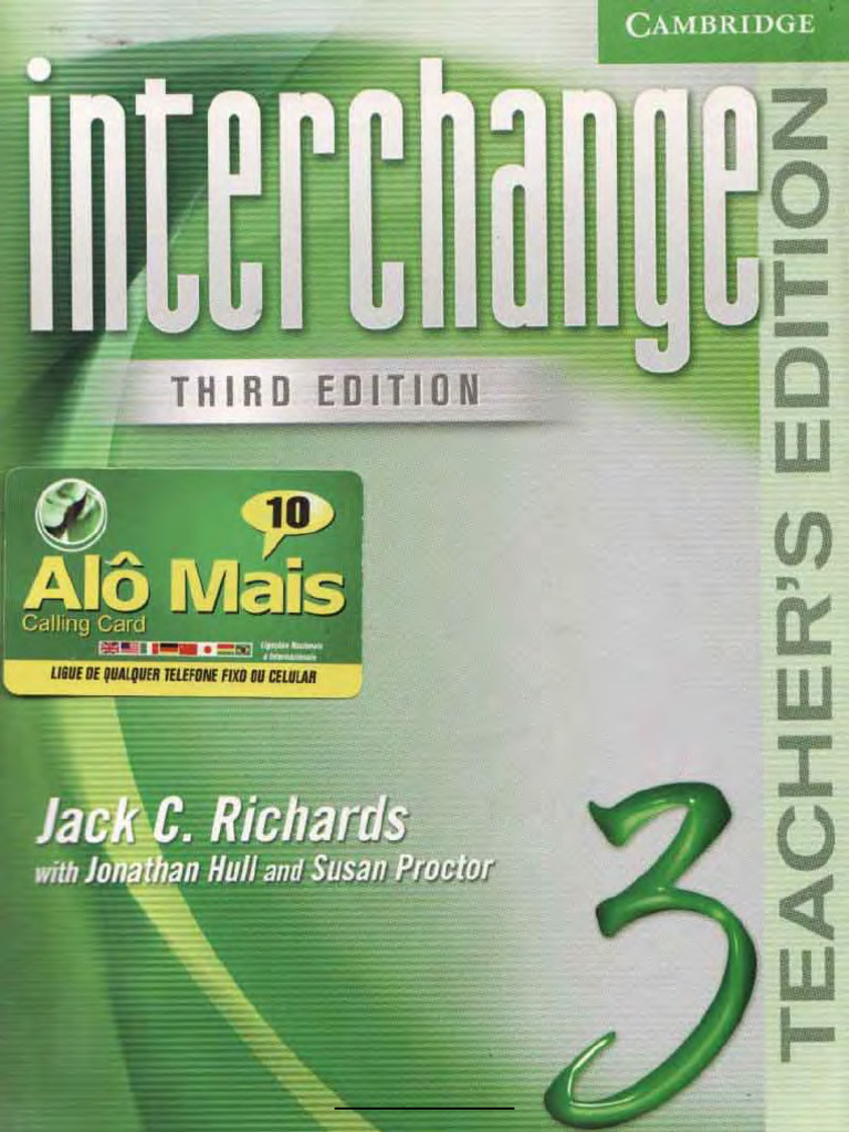 Interchange 3 - Teacher - 3rd Edition | PDF