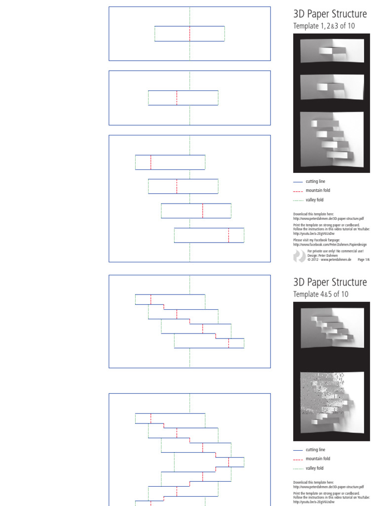 3D Paper Structure MIT COPYRIGHT | PDF | Paper | Printing Materials
