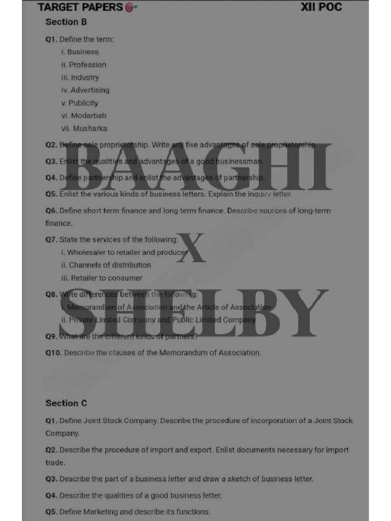 Poc Target Paper by Thomas Shelby X Baaghi | PDF
