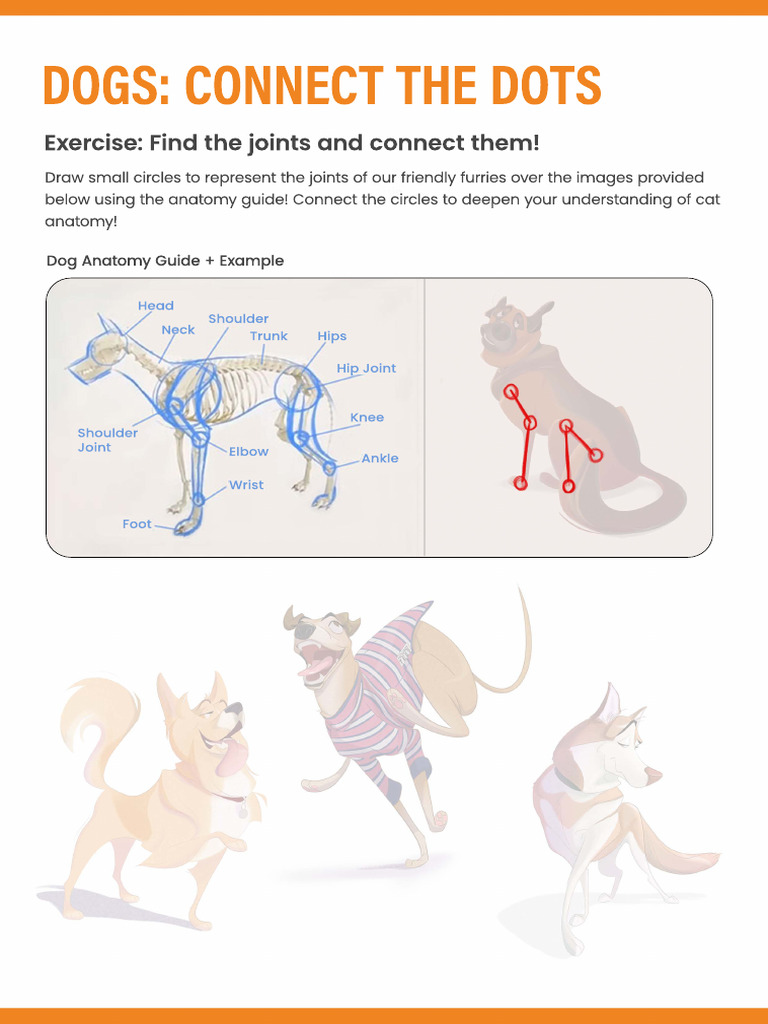 Dogs Connect The Dots Worksheet | PDF