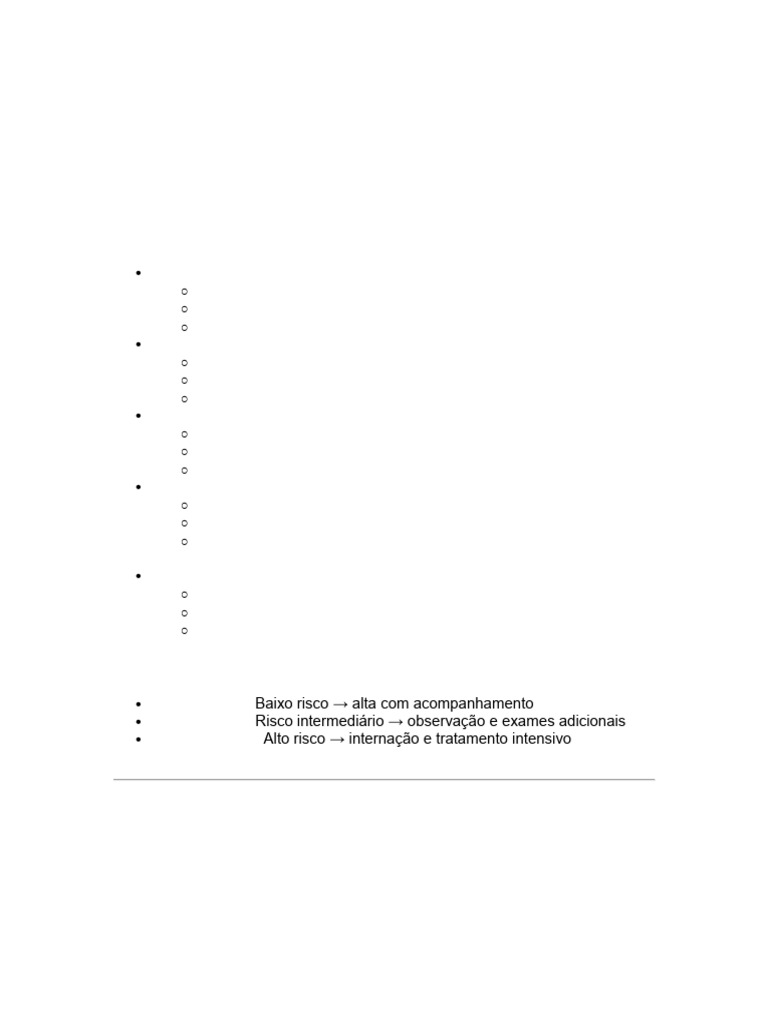Avaliação do HEART Score em Pacientes | PDF