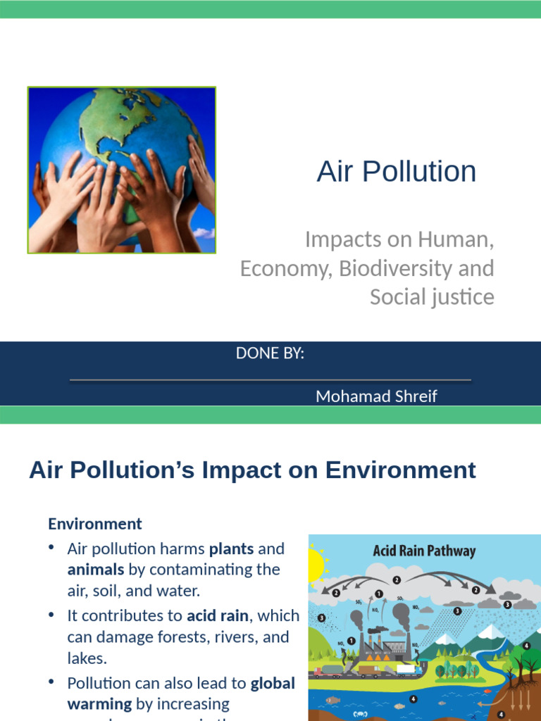 Air Pollution PPt | PDF