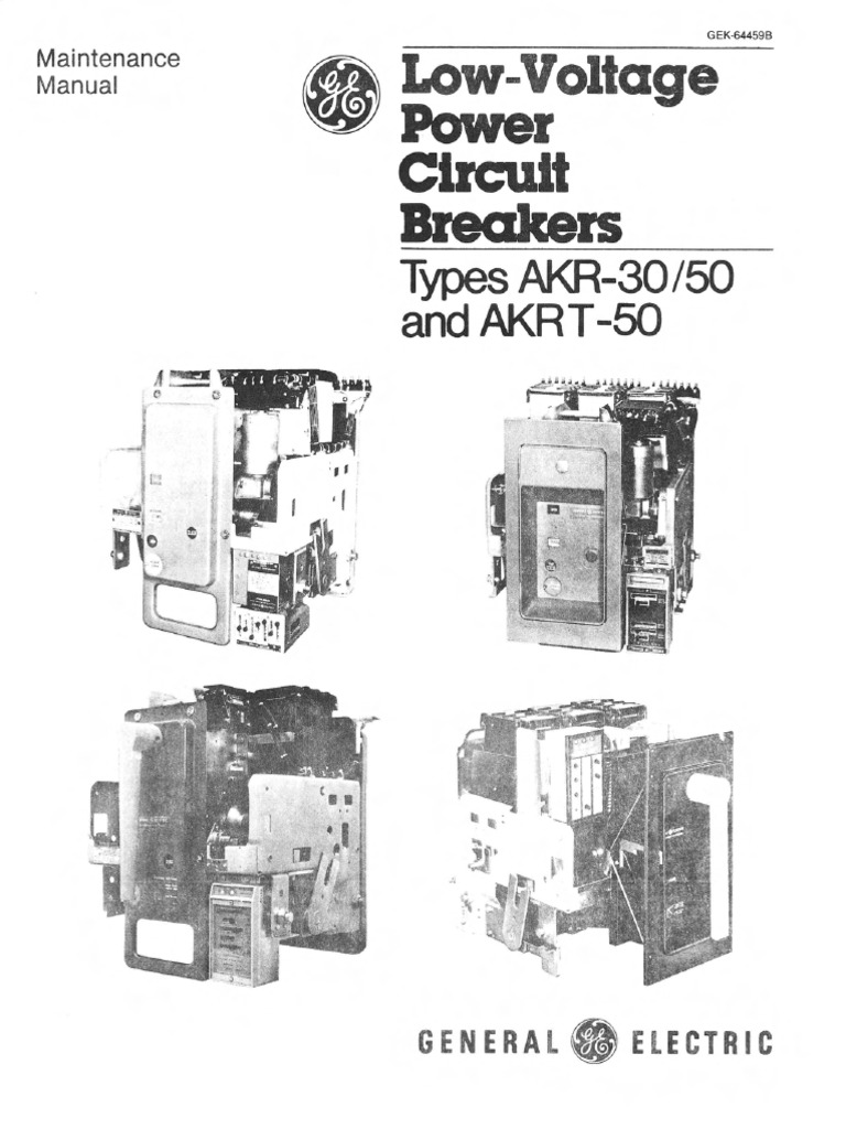 Gek 64459b Types Akr 30,50 and Akrt 50 Geme | PDF
