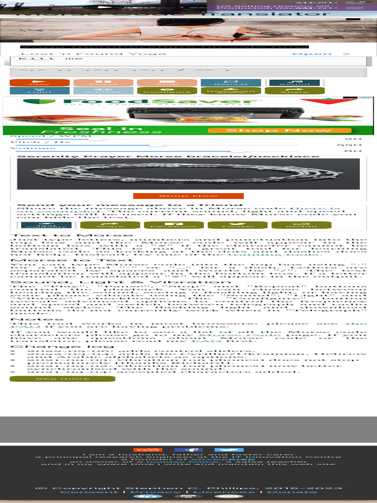 Morse Code Translator Morse Code World | PDF