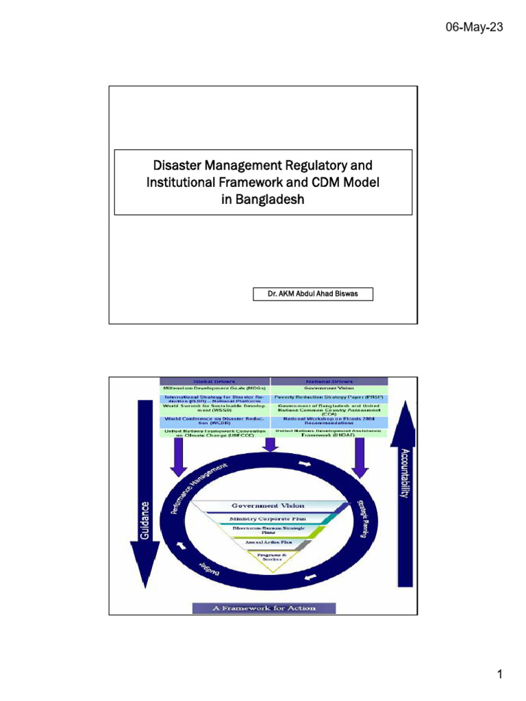NDMAC's Role in Bangladesh Disaster Management | PDF | Disaster Risk ...