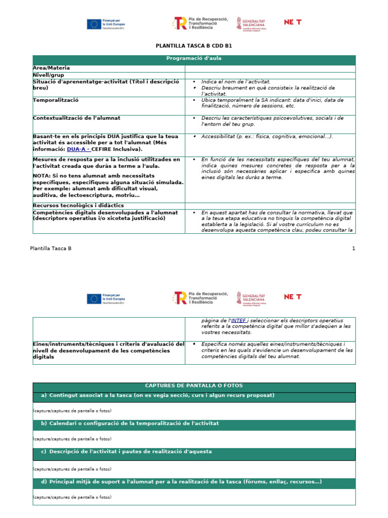 Plantilla Tarea B Val | PDF