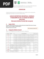 Copa Gilling 2025 en Cancún: Fechas y Detalles | PDF | Gimnasia | México