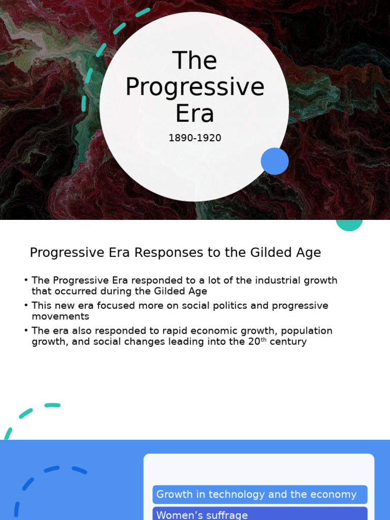 The Progressive Era | PDF | Progressive Era | W. E. B. Du Bois