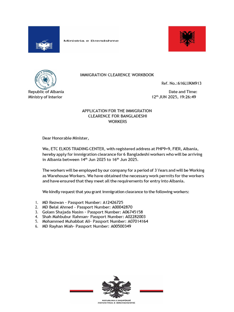 Clearence Workbook BDT | PDF