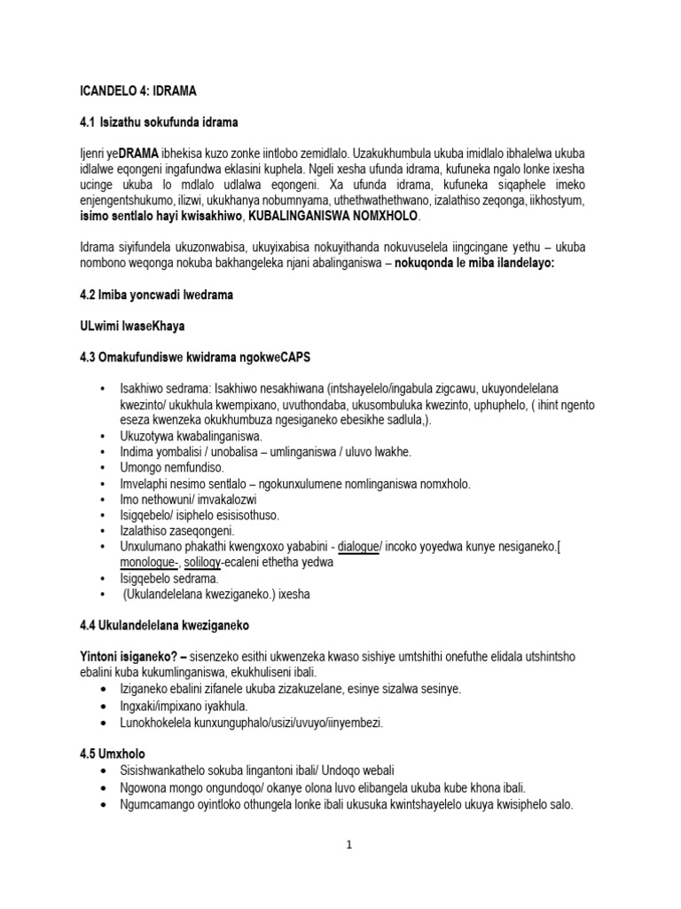 Hamba Nam Ndipheleke Resource | PDF