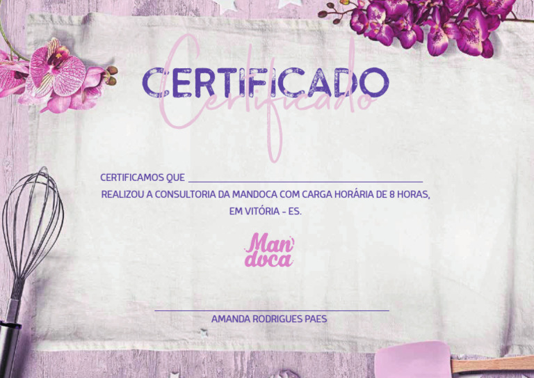 Certifica Do | PDF