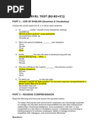 Cambridge C1 Advanced Sample Test | PDF | Learning | Cognition