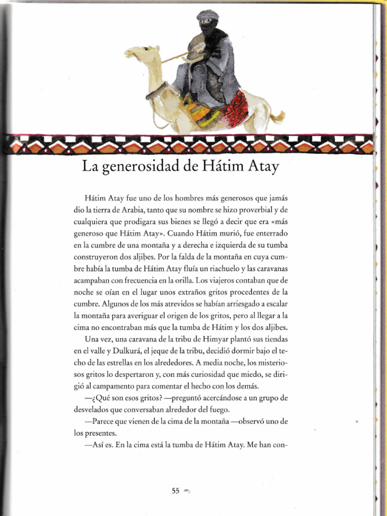 La Generosidad de Hatim Atay - 20250513 - 0001 | PDF