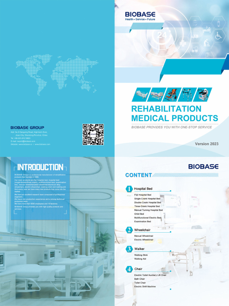 1.BIOBASE Rehabilitation Medical Products Brochure | PDF
