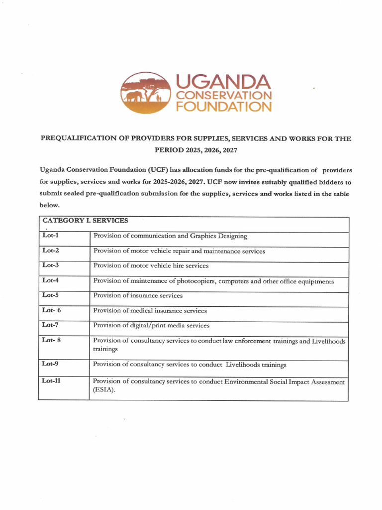 Ucf Pre Qualification 1 | PDF