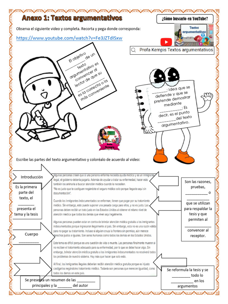 6° S34 y 35 Cuadernillo de Actividades (Anexos) Profa Kempis | PDF