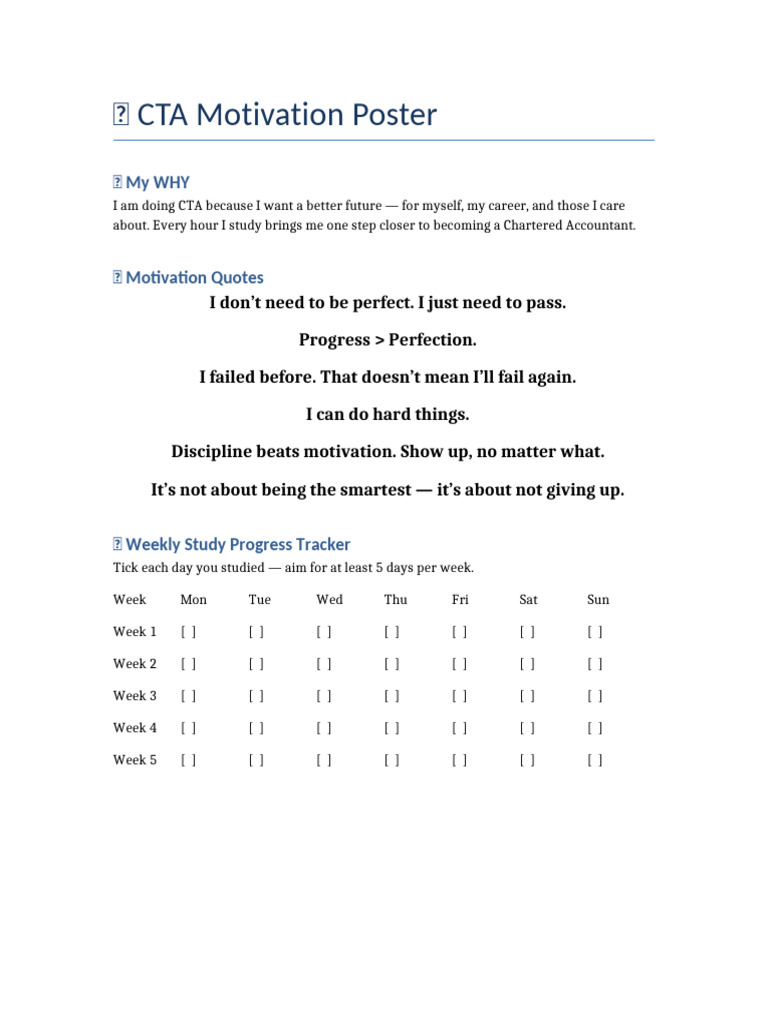 CTA_Motivation_Poster | PDF