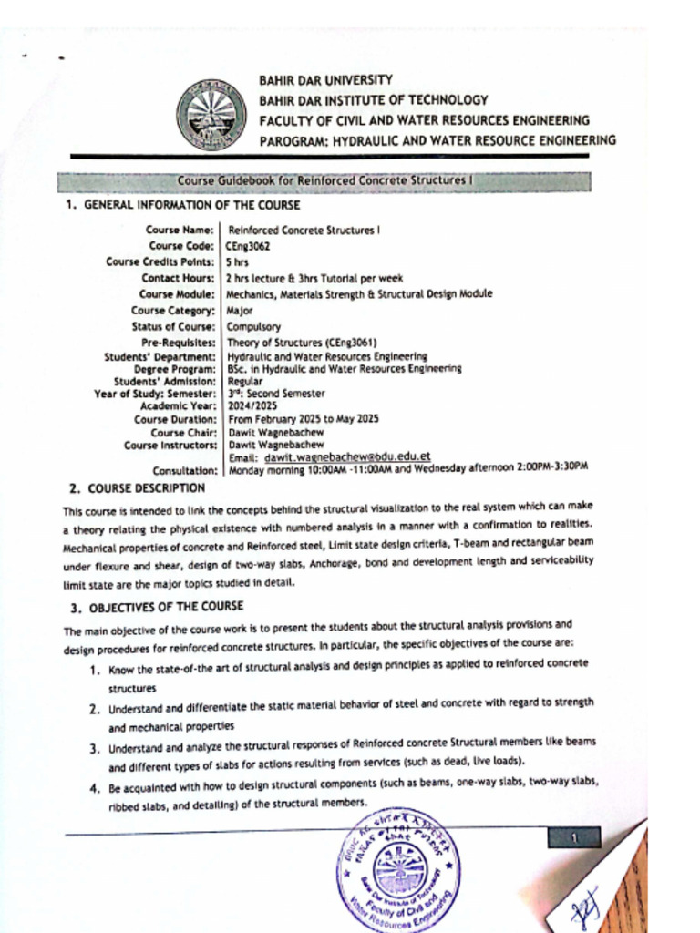 RCI Syllabus - HWRE (3rd Year) | PDF