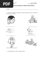 Prueba de Sustantivos Comunes | PDF | Sustantivo | Lingüística