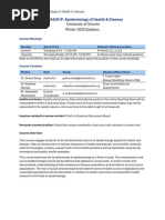 Epi Week 2025 | PDF