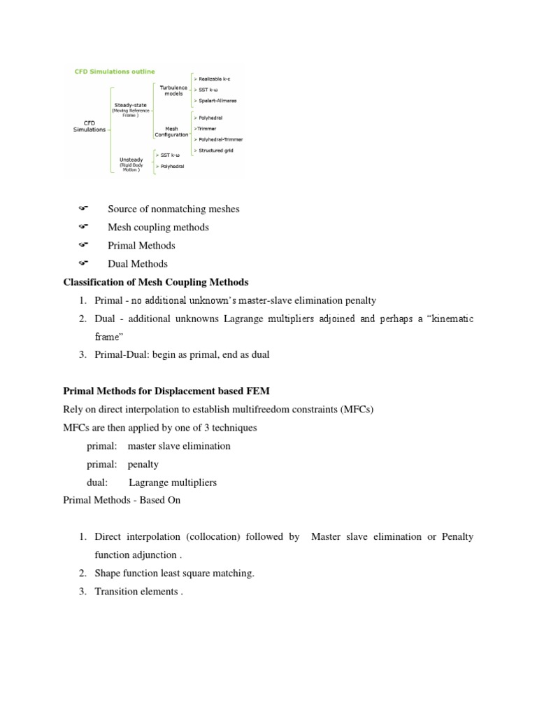 Source Of Non Matching Meshes Pdf Mathematical Optimization