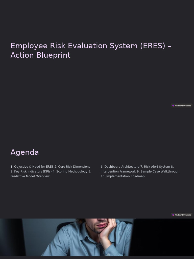 Employee Risk Evaluation System ERES | PDF | Risk | System