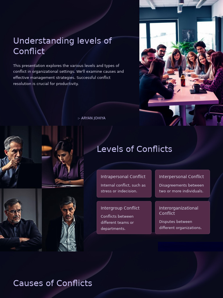 Understanding Workplace Conflict | PDF
