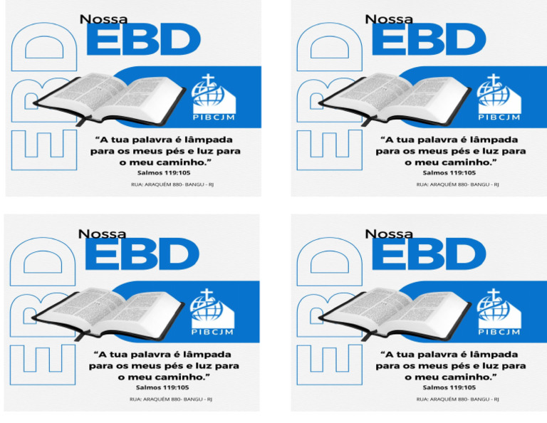 Material Ebd Etiquetas Caderno Ebd Pdf