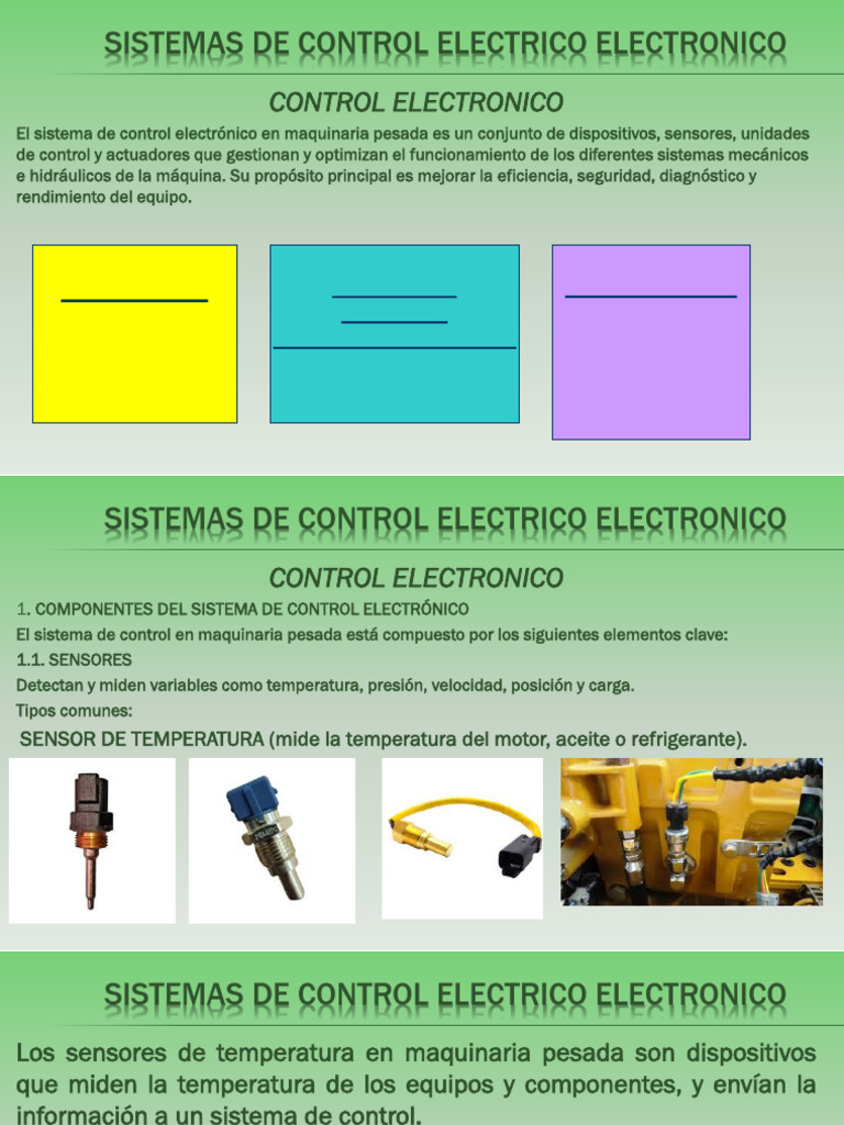 Sistemas de Control Electrico Electronico | PDF | Solenoide | Electrónica