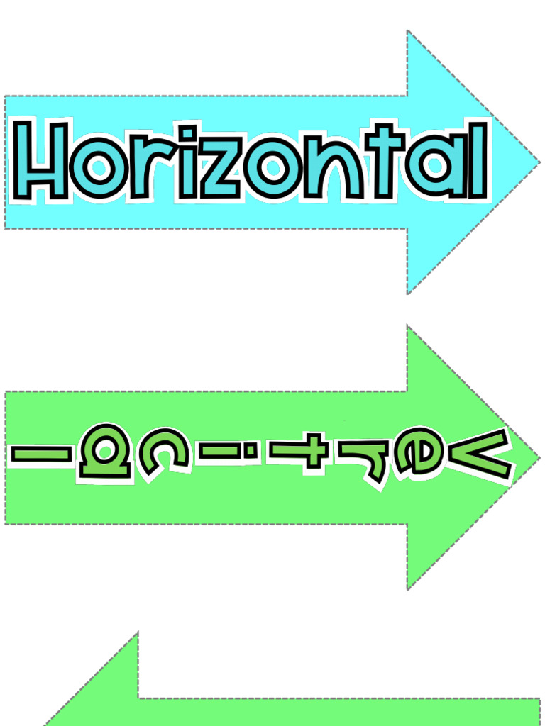 Flechas Vertical y Horizontal .PDF Versión 1 | PDF