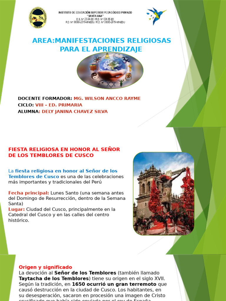 Manifestaciones Culturales DELY | PDF