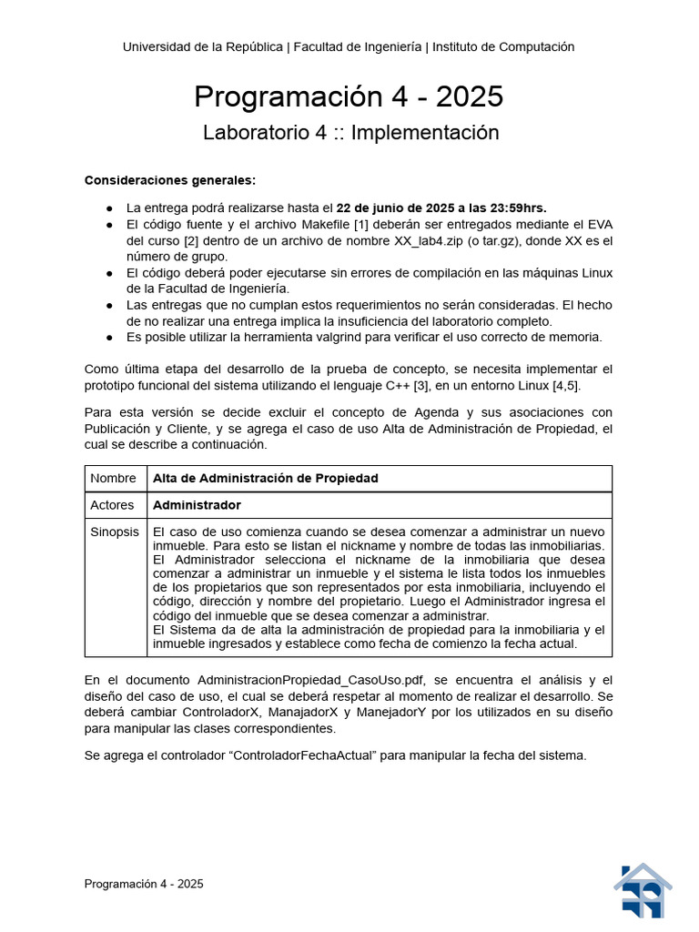 Laboratorio 4: Implementación C++ | PDF | C ++ | Programación de ...