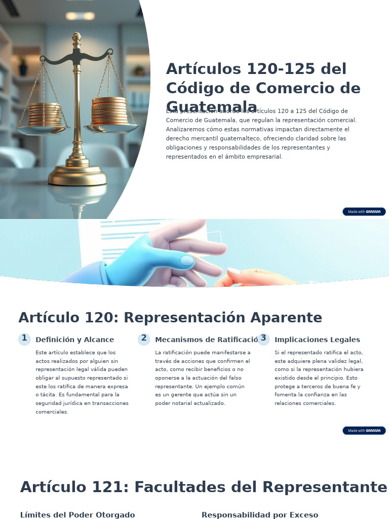 Efectos del Artículo 125 del Código de Comercio | PDF | Guatemala ...