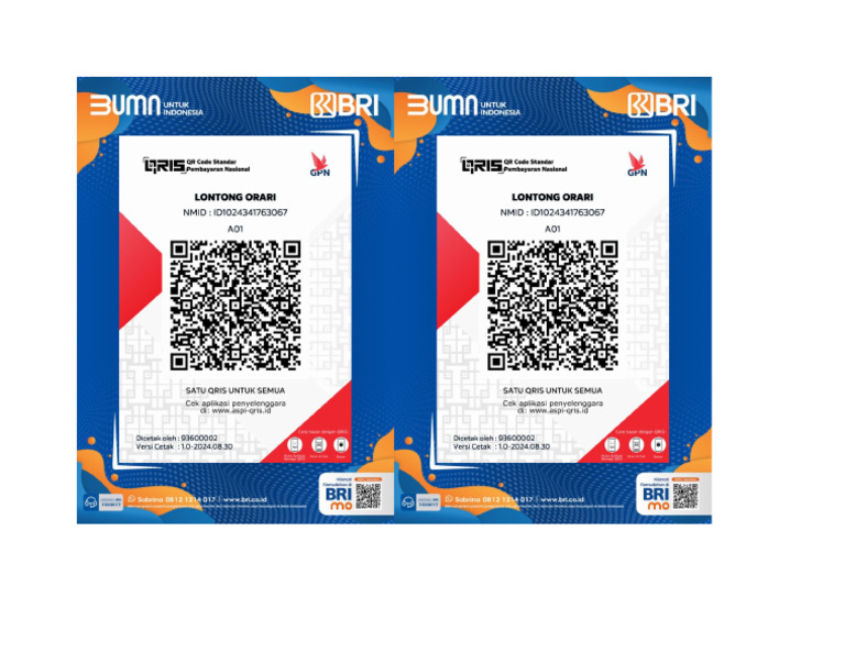 Template Qris Akrilik BARU | PDF