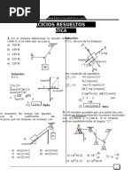Formulario Estatica | PDF | Física | Análisis matemático