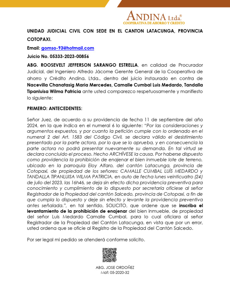 Solicitud de Oficios-Signed PDF | PDF