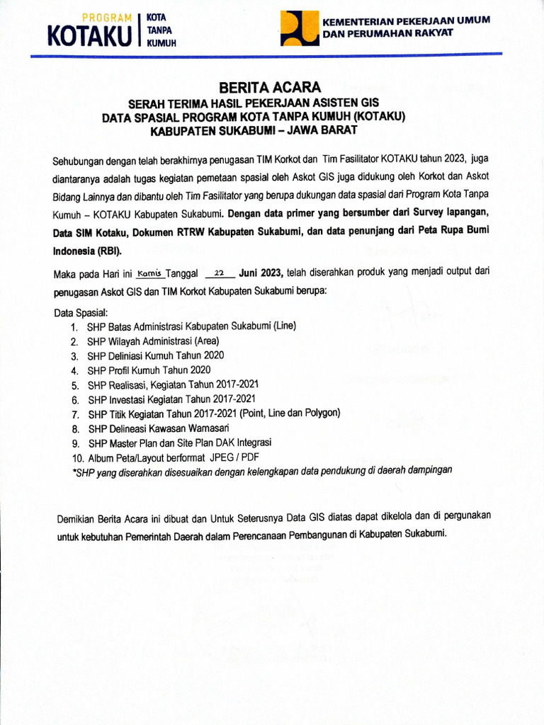 01.BAST GIS Dan DAKIn DGN Bapelitbangda | PDF