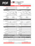 PSBank Auto Loan Application Form | PDF | Loans | Banks