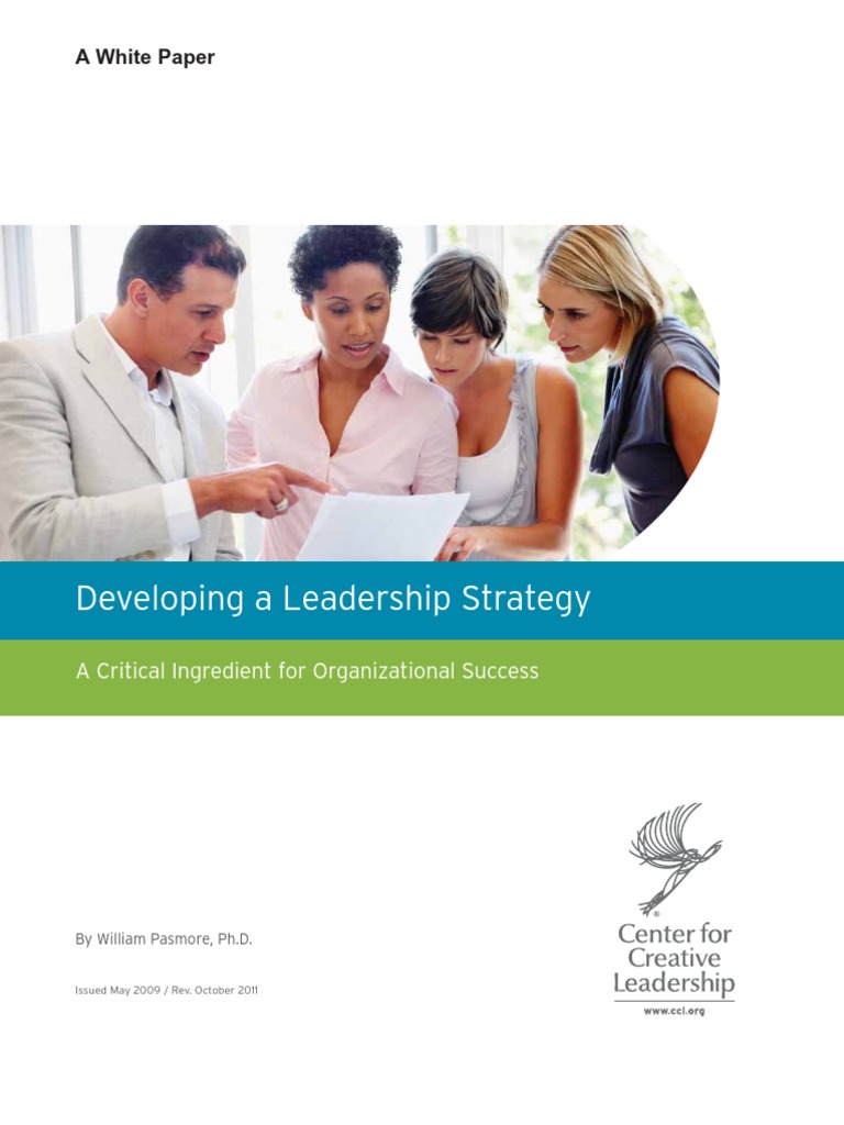 Leadership Strategy | PDF | Strategic Management | Competence (Human ...