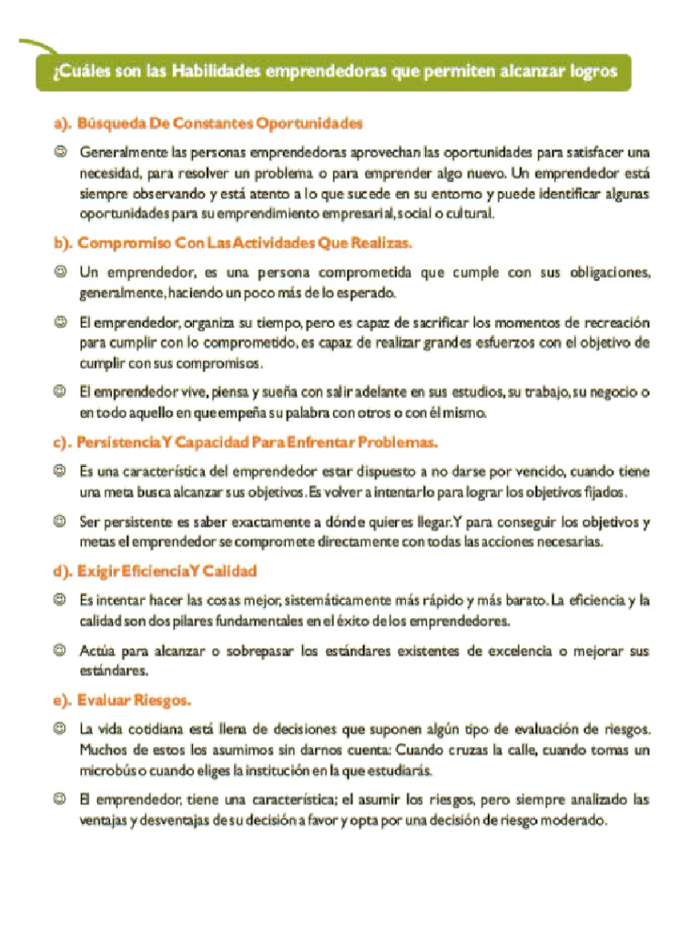 Habilidades | PDF