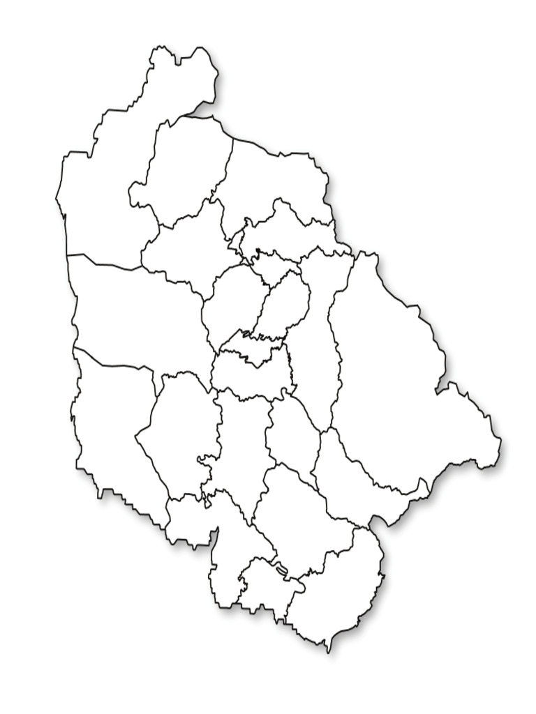 Jammu and Kashmir Blank Map | PDF