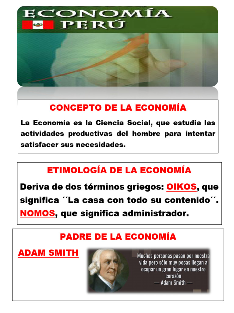 La Economía.5ta Sem. | PDF | Economias | Adam Smith