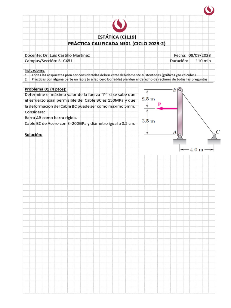 Meca202302 SI CX51 PC01 | PDF