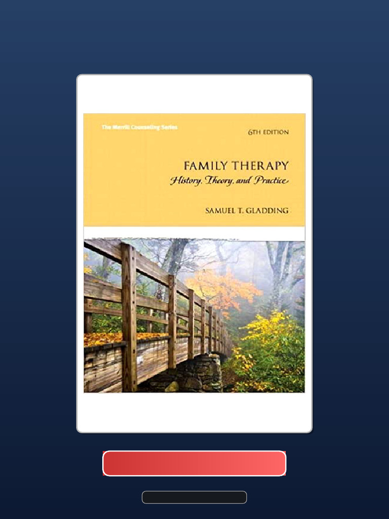 Verified PDF Download Family Therapy History Theory and Practice 6th ...