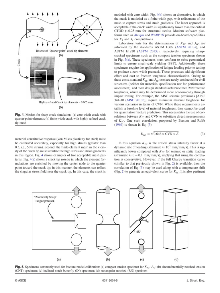 Kanvinde 2016 Predicting Fracture in Civil Engineering Steel Structures ...