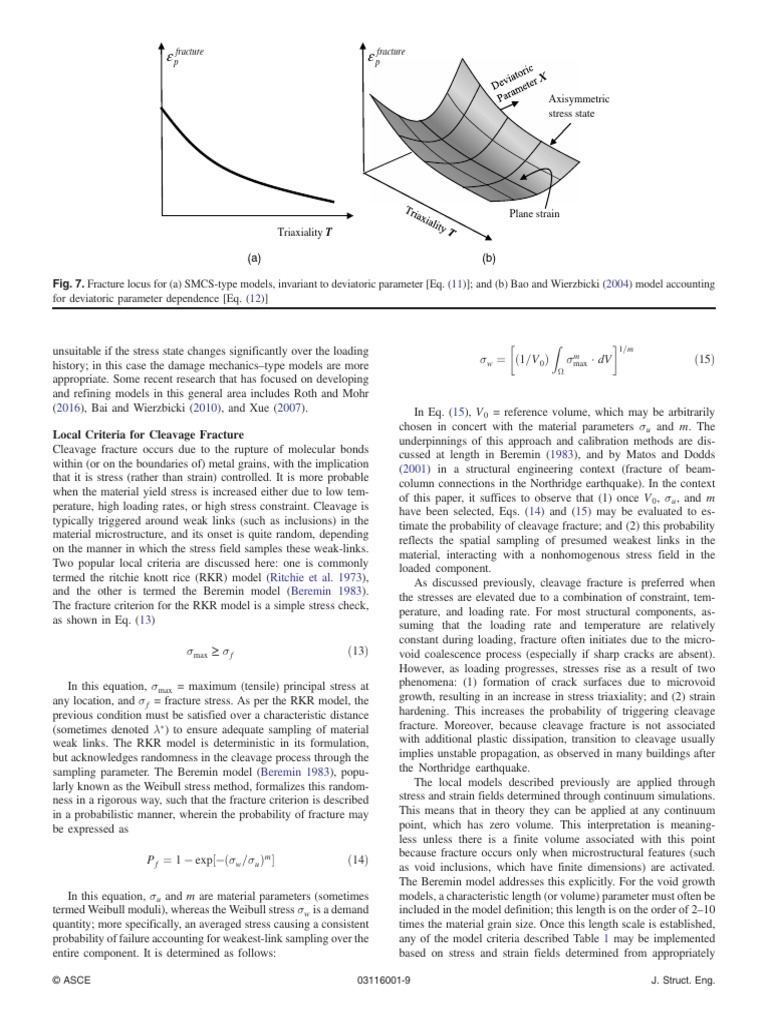 Kanvinde 2016 Predicting Fracture in Civil Engineering Steel Structures ...